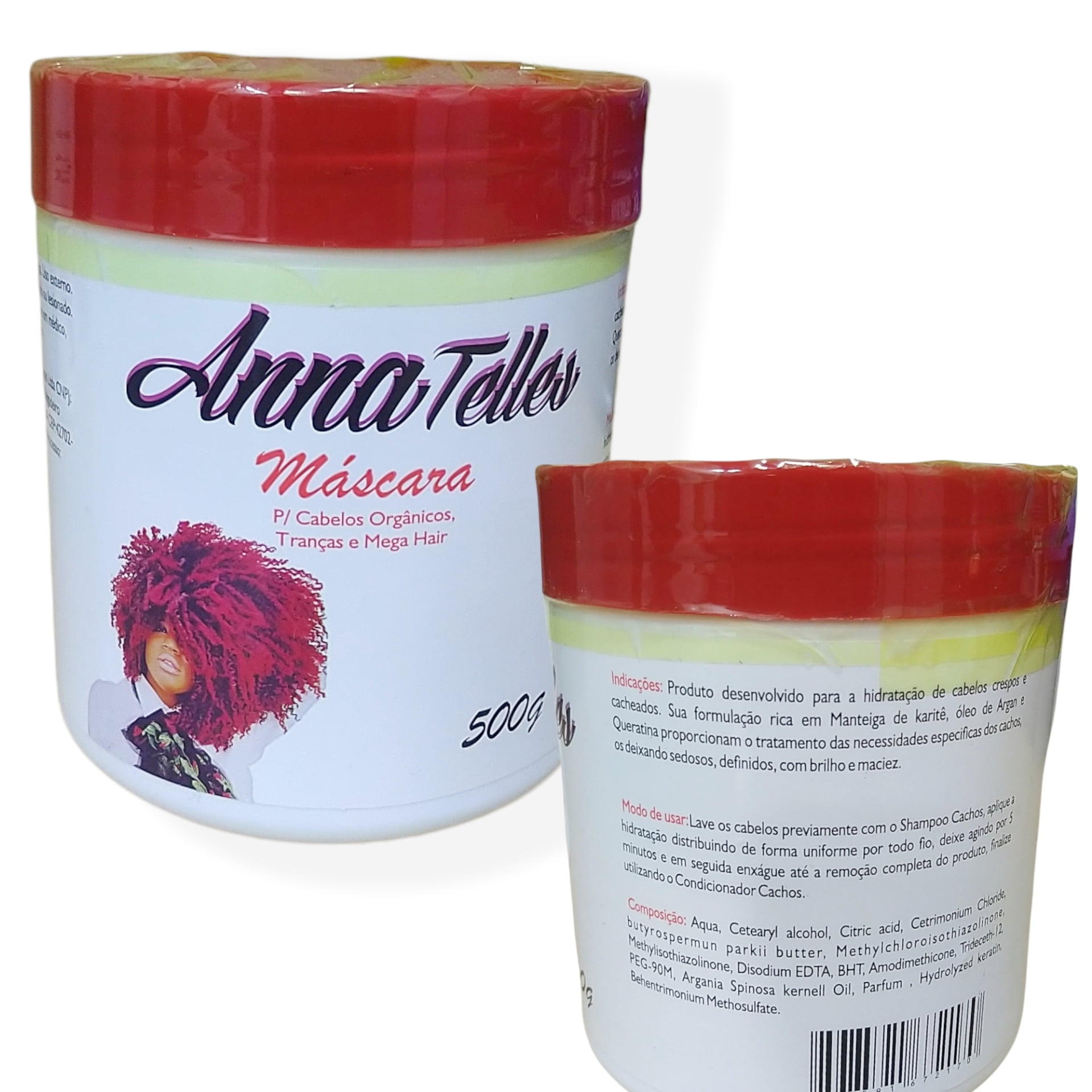 kit Shampoo Condicionador Máscara Hidratate Mel Cola Anna Telles