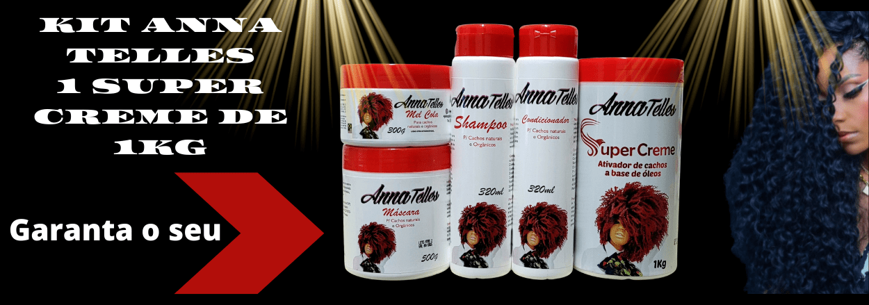 Mel Cola 1kg Anna Telles e Super Creme 1kg